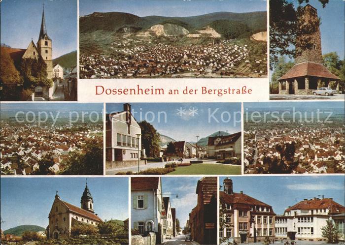 Dossenheim Orts und Teilansichten Kat. Dossenheim Nr. ke09886 ...