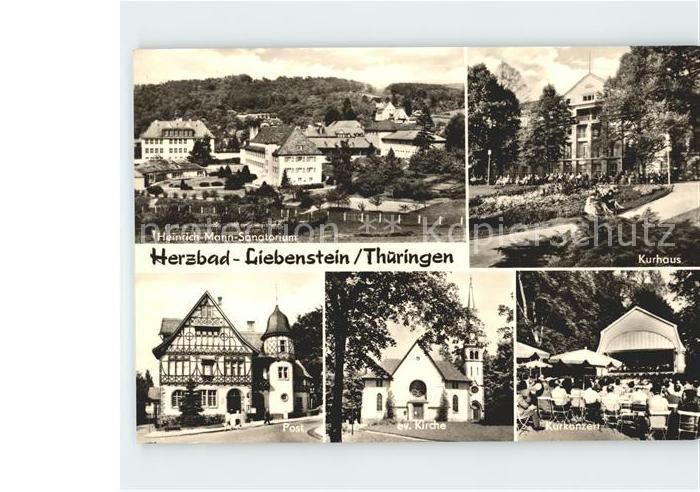 Bad Liebenstein Heinrich Mann.. | Ansichtskarten günstig