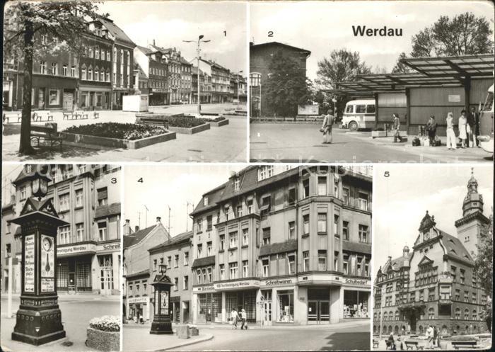 Werdau Sachsen Rathaus x Nr. wq73101 - oldthing: Ansichtskarten ...