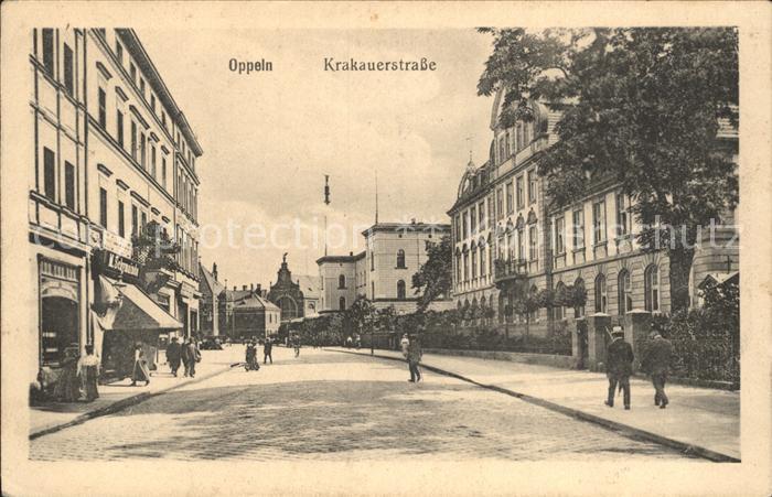 Oppeln Oberschlesien Krakauerstrasse / Opole / Nr. cx53416 - oldthing ...