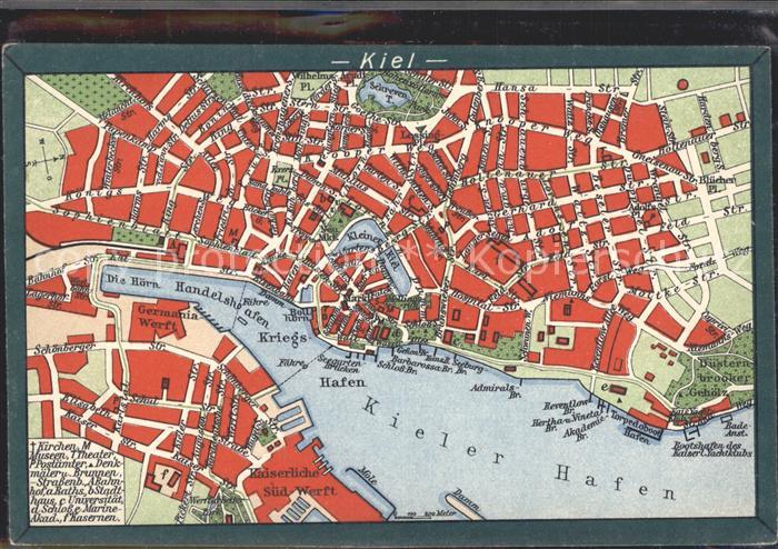 tolle alte Karte - Grüße aus Kiel - 1966 Nr. 303842635662 - oldthing ...