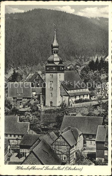 Lautenthal Harz Teilansicht mit.. | Ansichtskarten günstig