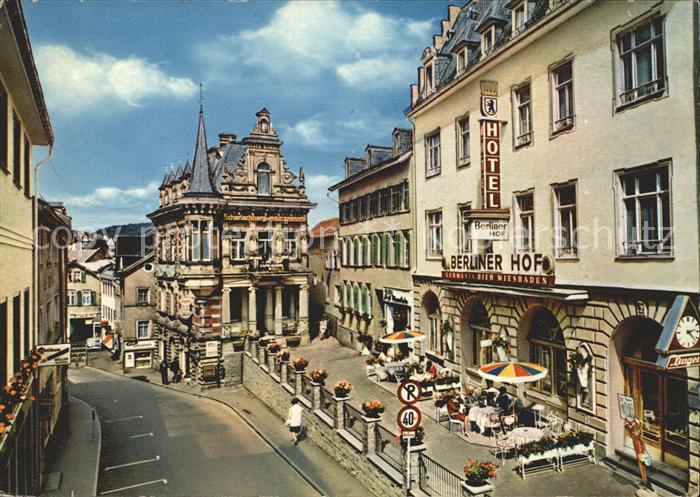 Bad Schwalbach Brunnenstrasse Hotel Ritter Kat. Bad Schwalbach Nr ...