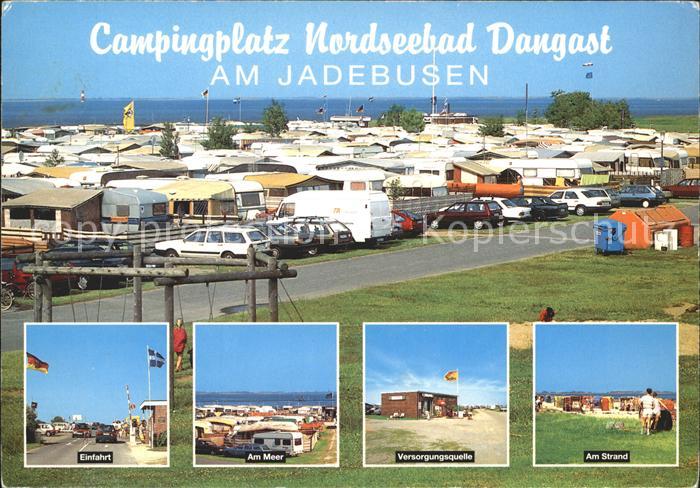 Dangast Nordseebad Campingplatz am Jadebusen Kat. Varel Nr. kf06251 ...