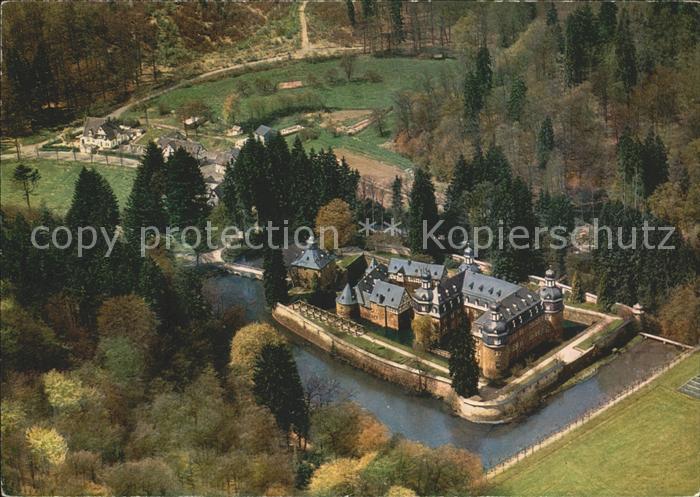 Friesenhagen Schloss Crottorf Wasserschloss Fliegeraufnahme Kat ...