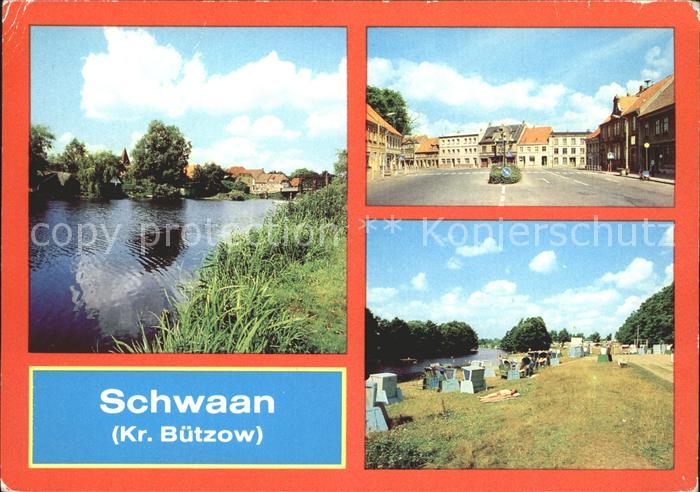 Schwaan Warnow Markt Kat. Schwaan Nr. ks13670 - oldthing ...