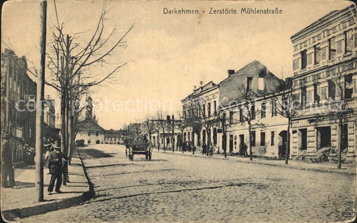 Darkehmen Ostpreussen Zerstoerte.. | Ansichtskarten günstig