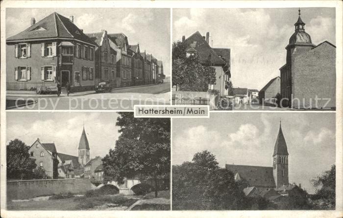 Eddersheim Hattersheim am Main Rathaus, Kinderspielplatz, Siedlung K ...