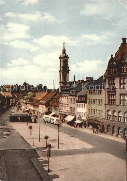 AK / Ansichtskarte Werdau Sachsen Am Marktplatz Kat. Werdau Nr. kn03179 ...