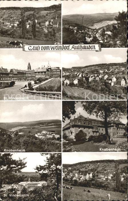 Aulhausen St Vincenzstift Knabenheim Kat. Ruedesheim am Rhein Nr ...