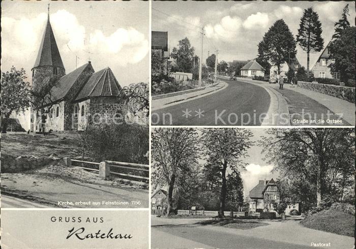 Ratekau Pastorat Kirche Kat. Ratekau Nr. kf42321 - oldthing ...