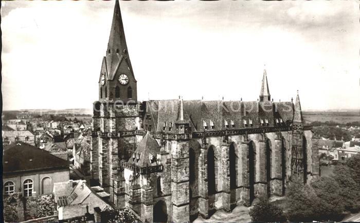Friedberg Hessen Stadtkirche innen Kat. Friedberg (Hessen) Nr. kt66874 ...
