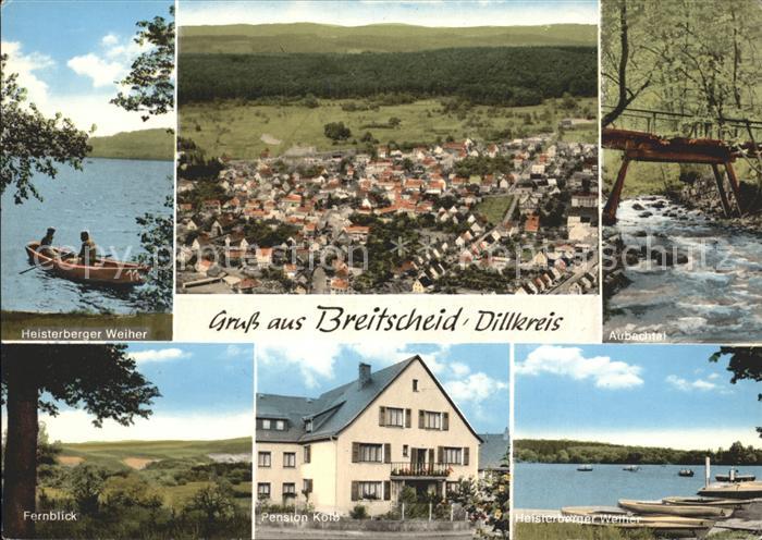 Breitscheid Hessen Totalansicht Heisterberger Weiher Aubachtal ...