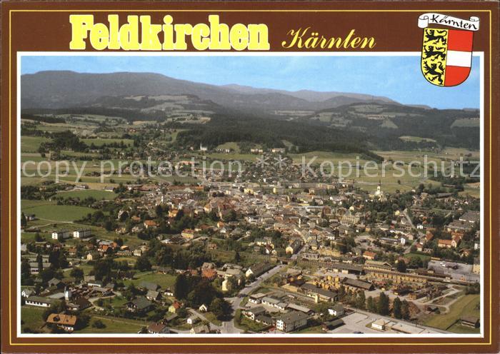 Feldkirchen Kaernten Fliegeraufnahme Kat. Feldkirchen in Kaernten Nr ...