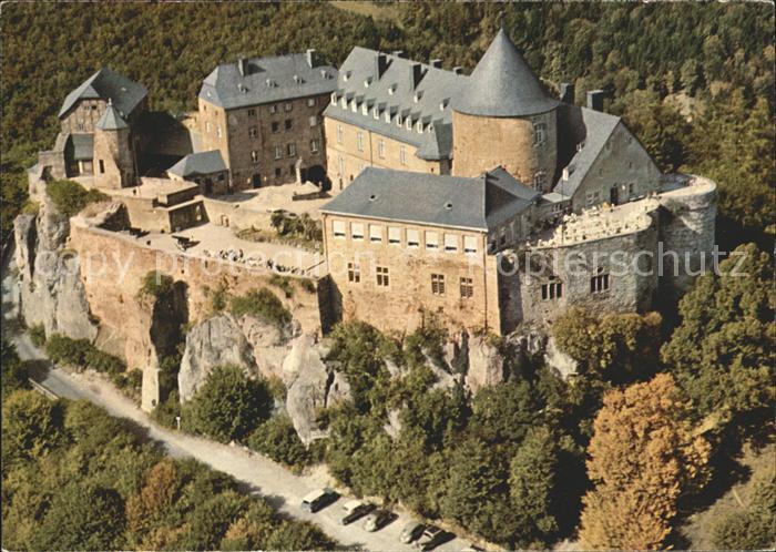 Waldeck Edersee Burghotel Schloss Waldeck Fliegeraufnahme Kat. Edertal ...