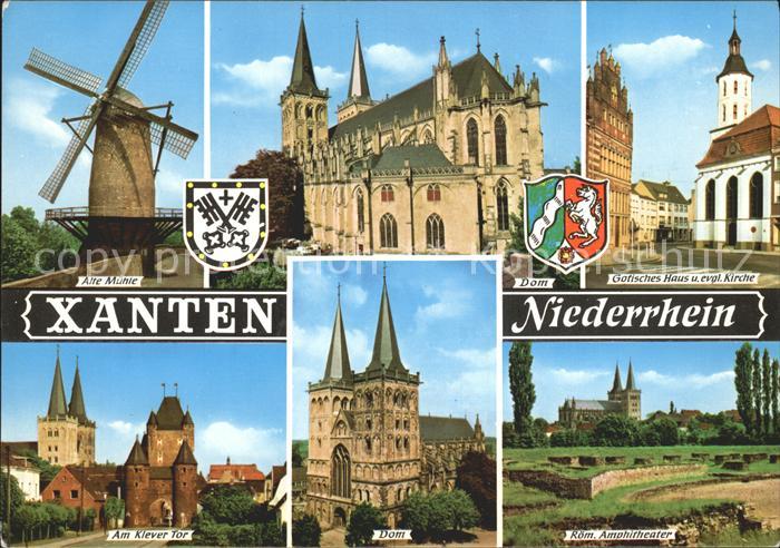 AK / Ansichtskarte Xanten Ehem Karthaeuser Kloster Dom Klever Tor ... AK / Ansichtskarte Xanten Ehem Karthaeuser Kloster Dom Klever Tor ...