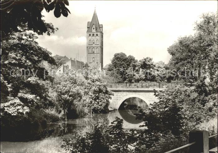 AK / Ansichtskarte Delitzsch Ehemaliges Schloss Blick vom Breiten Turm ...