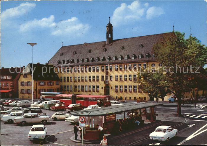 Ruesselsheim Main Stadtkirche Markt und Frankfurter Strasse Kat ...