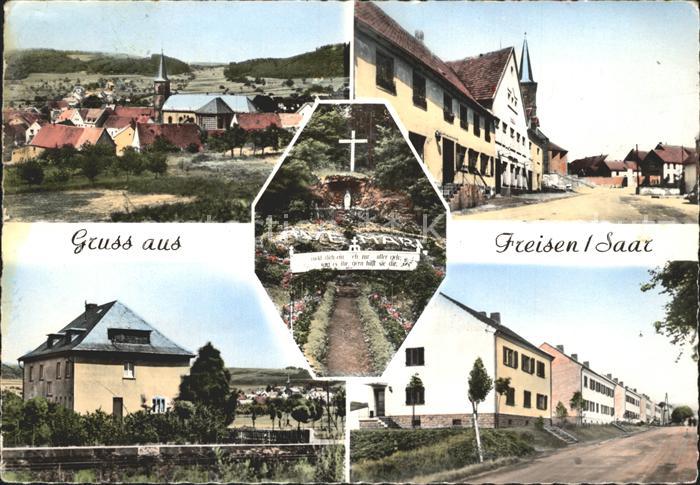 Freisen Panorama Strassenpartien Marien Gedenkstaette Kat. Freisen Nr ...