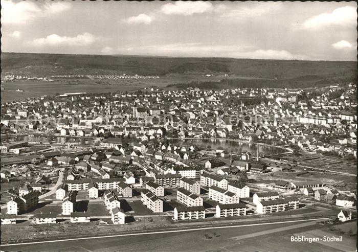 Boeblingen Suedteil Fliegeraufnahme / Boeblingen /Boeblingen LKR Nr ...