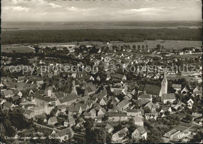 Gundelfingen Donau Luftaufnahme Kat. Gundelfingen a.d.Donau Nr. de12600 ...