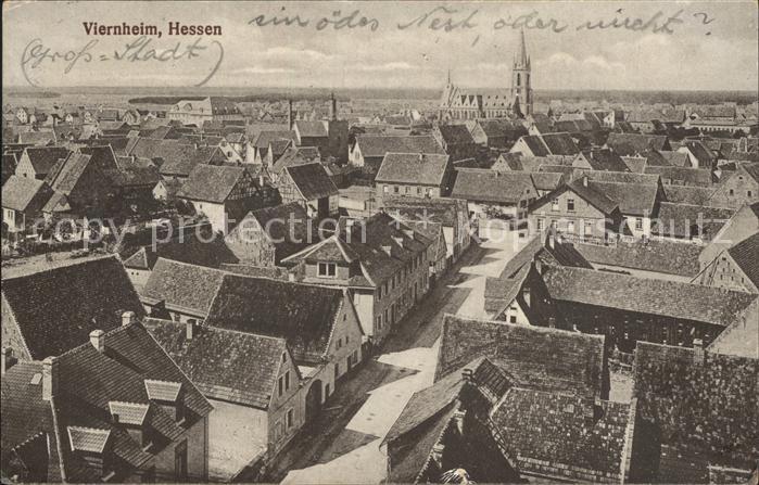 Viernheim Viernheim Rathausstrasse St Apostelkirche * / Viernheim ...