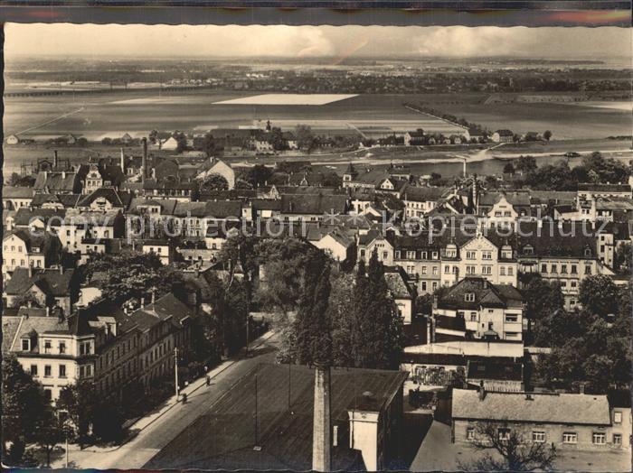 AK / Ansichtskarte Riesa Sachsen Sehenswuerdigkeiten der Stadt Elbe ...