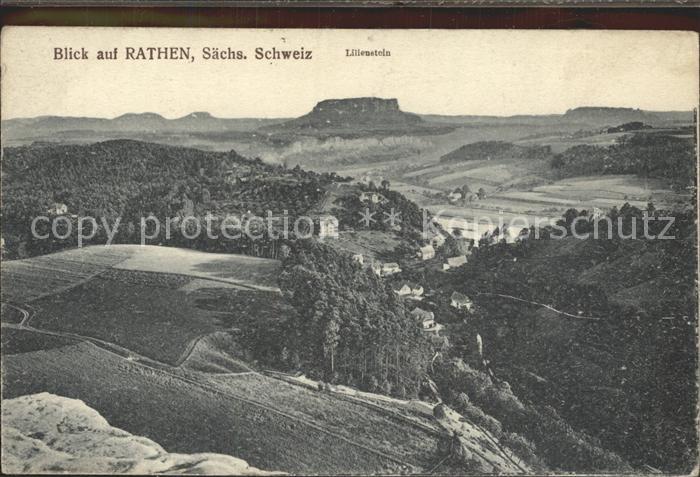Rathen Saechsische Schweiz Panorama.. | Ansichtskarten günstig