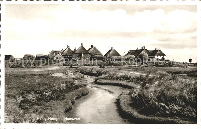 Hallig Hooge Hanswarft Koenigspesel Kat. Hooge Nr. kt17245 - oldthing ...