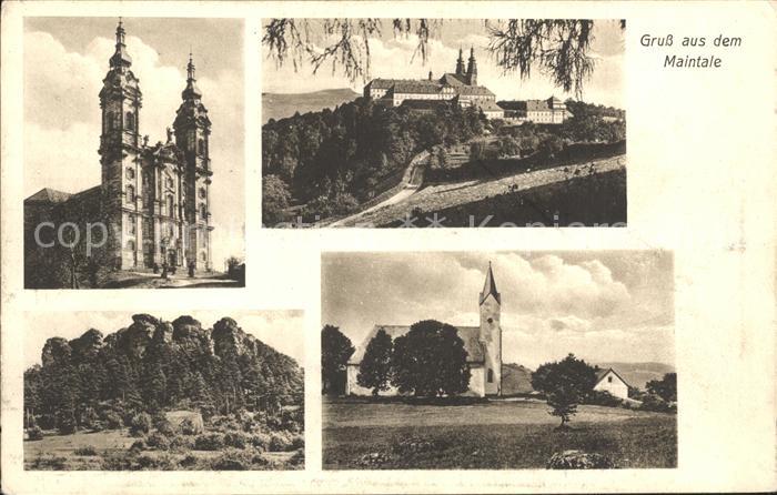 Bischofsheim Maintal Teilansichten Strassenpartie Kirche Kat. Maintal ...
