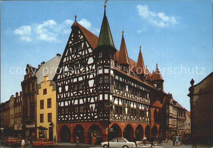 Fulda Altes Rathaus Kat. Fulda Nr. kg35480 - oldthing: Ansichtskarten ...