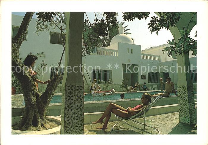 Djerba Hotel Dar Faiza Swimmingpool Kat. Djerba Nr. kg40215 - oldthing ...