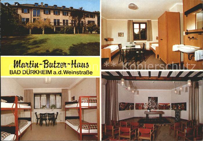 AK / Ansichtskarte Bad_Duerkheim Martin Butzer Haus Fliegeraufnahme ...