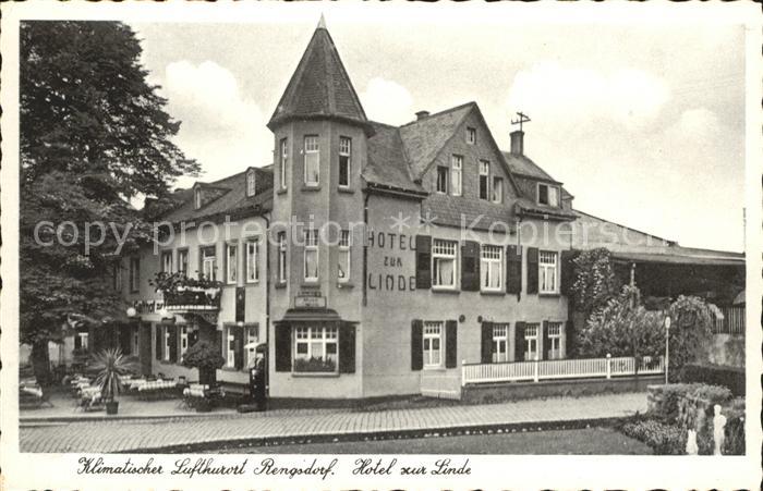 Rengsdorf Hotel zur Linde Kat. Rengsdorf Nr. wx85012 - oldthing ...
