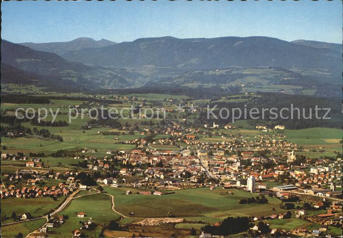 Feldkirchen Kaernten Fliegeraufnahme Kat. Feldkirchen in Kaernten Nr ...
