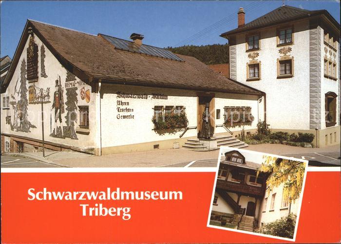 Triberg Schwarzwald Schwarzwaldmuseum Statue Trachtenfrau in Bronze ...