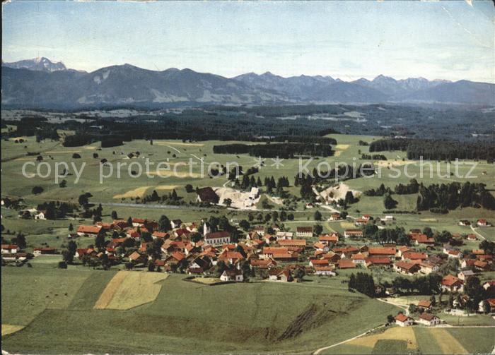Huglfing Panoramakarte Baiersoien Laber Oberammergau Alpspitze ...