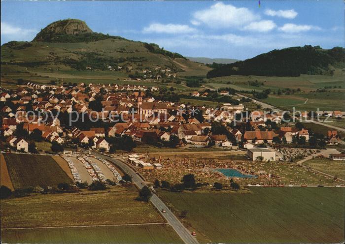 Hilzingen Fliegeraufnahme mit Freibad Kat. Hilzingen Nr. kg95340 ...