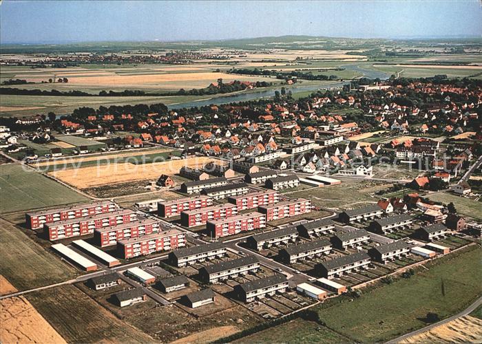 Stolzenau Weser Fliegeraufnahme Natosiedlung Kat. Stolzenau Nr. kg95542 ...