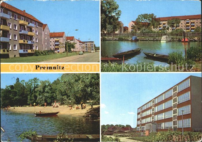 Premnitz Erich Weinert Str Bootshafen Havel Freibad Wilh Pieck ...