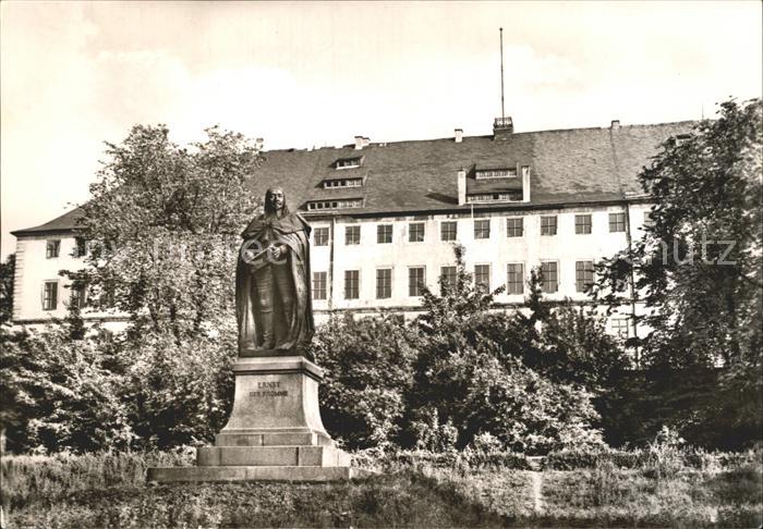 Gotha Thueringen Denkmal Ernst der Fromme Schloss Friedenstein Kat ...