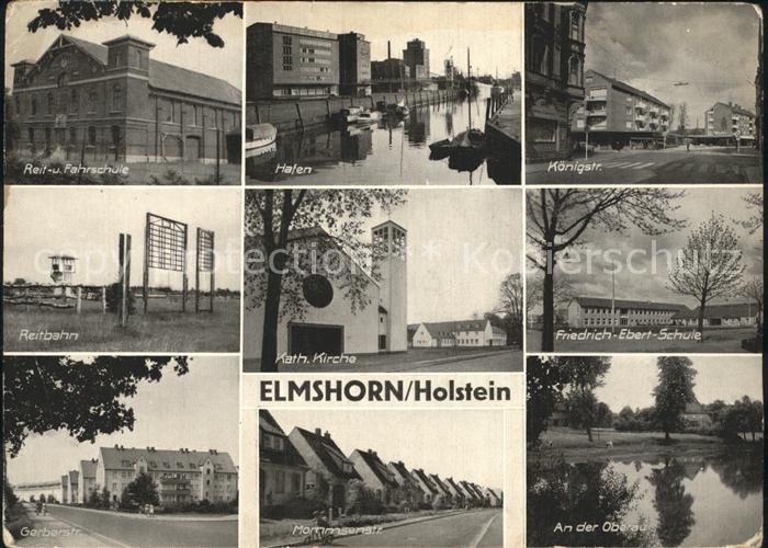 Elmshorn Koenigstrasse Kat. Elmshorn Nr. cx64015 - oldthing ...