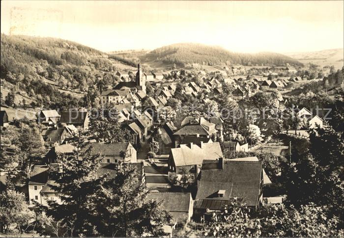 Geising Erzgebirge Gesamtansicht / Geising Osterzgebirge /Saechsische ...