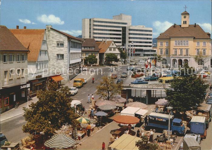 Sindelfingen Rathausplatz Markt Kat. Sindelfingen Nr. kv58972 ...