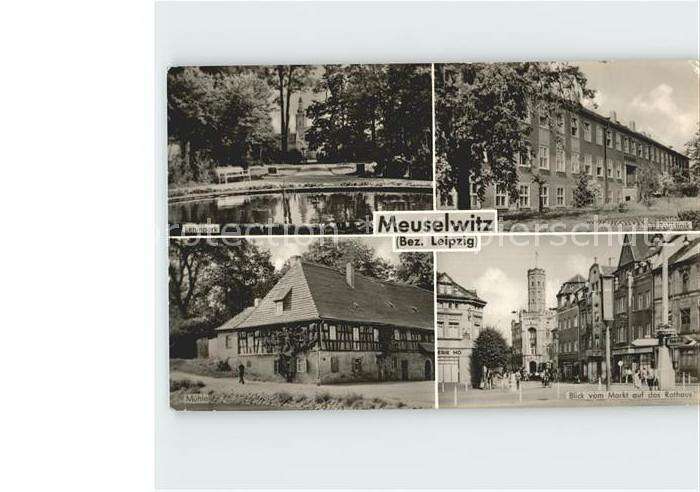 Meuselwitz Markt Kat. Meuselwitz Thueringen Nr. kf48265 - oldthing ...