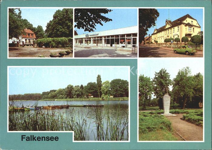 AK / Ansichtskarte Falkensee Gaststaette Seeblick Lenindenkmal ...