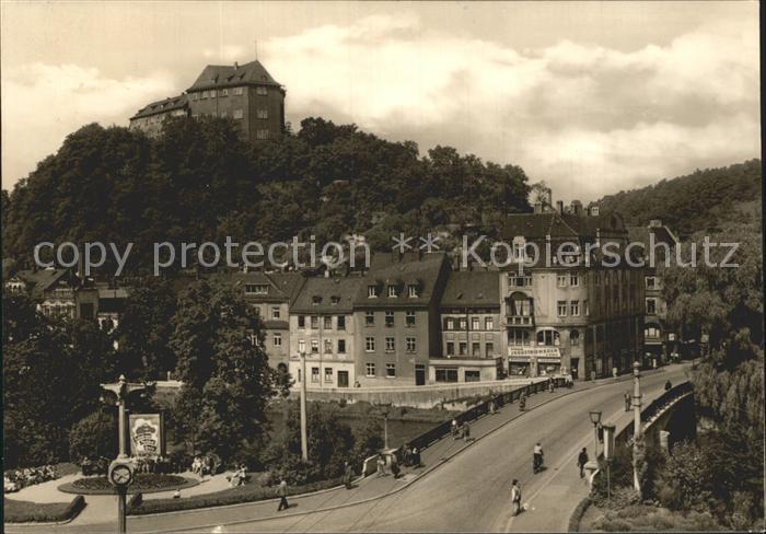 AK / Ansichtskarte Greiz_Thueringen Blick auf Oberes Schloss ...