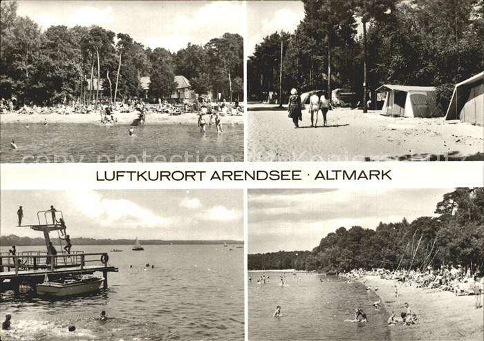 AK / Ansichtskarte Arendsee Altmark Campingplatz Kat. Arendsee Nr ...