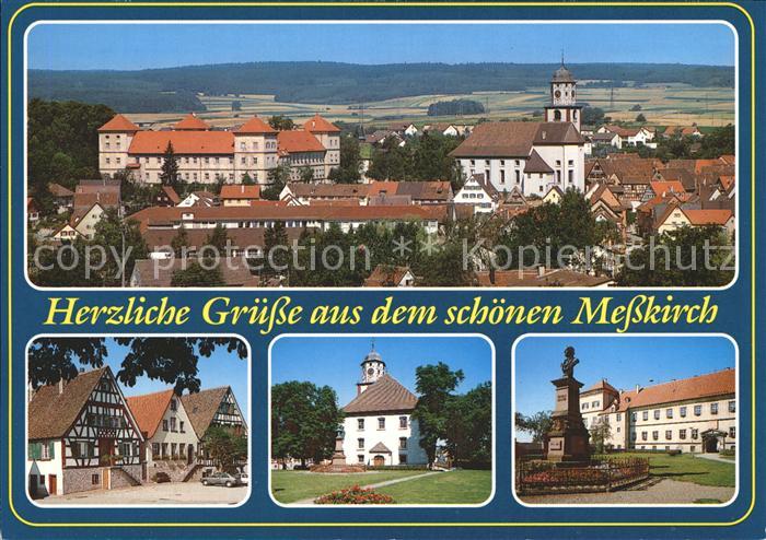 AK / Ansichtskarte Messkirch Rathauspartie Kat. Messkirch Nr. sa39952 ...