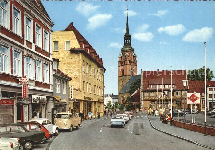 AK Itzehoe-Tegelhörn, Jakobi-Kirche, Amselweg, Marienburger Platz mit ...
